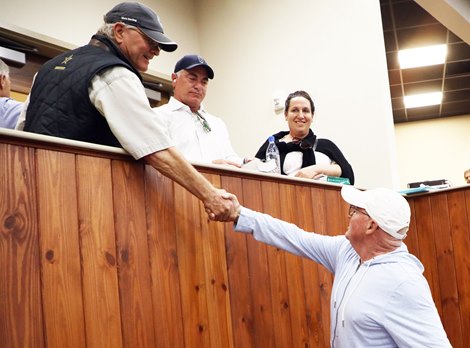 Lanni Strikes Early at OBS With $1M Munnings Filly - BloodHorse